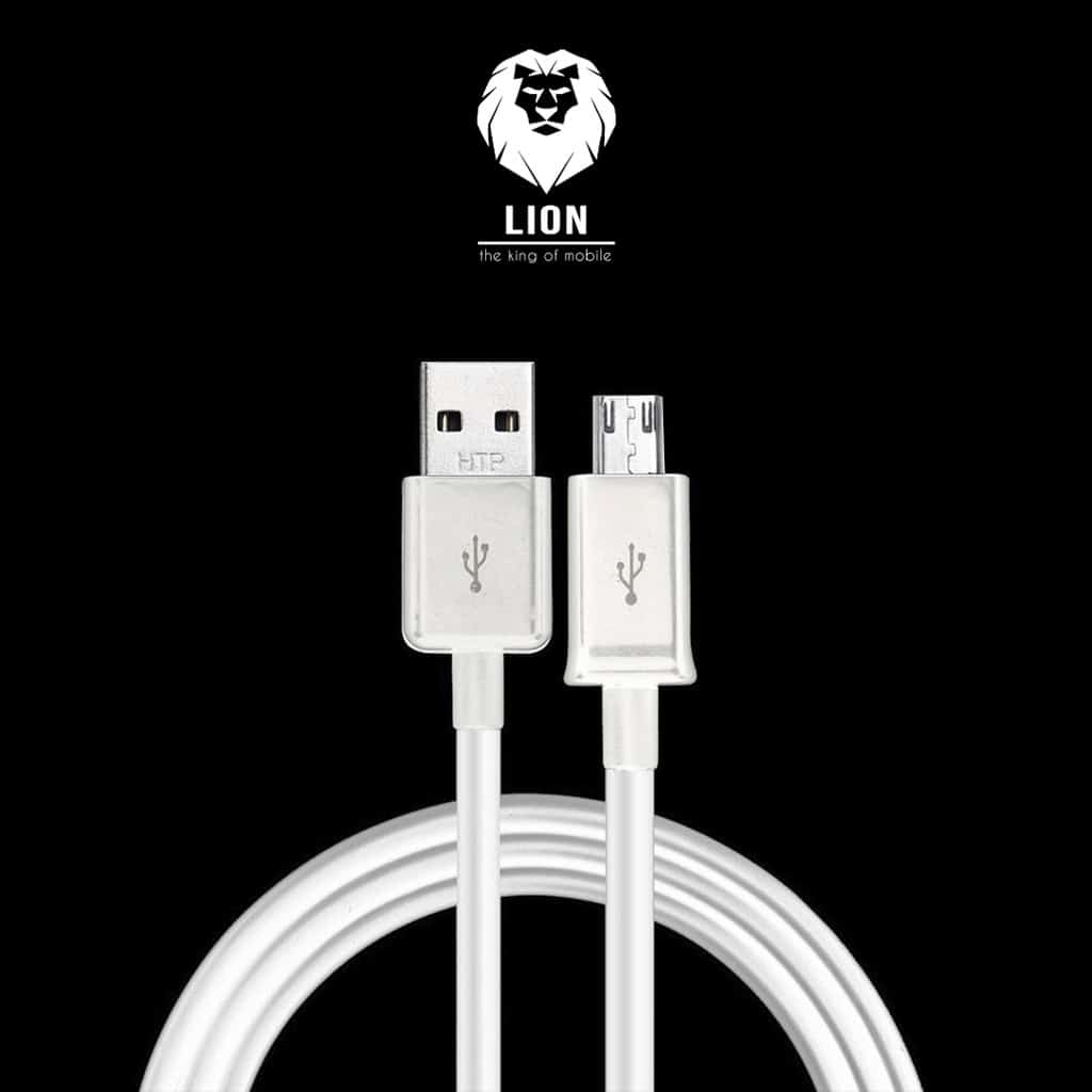 CARGADOR 220V LION 2 USB + CABLE USB – BLANCO – Only Formosa